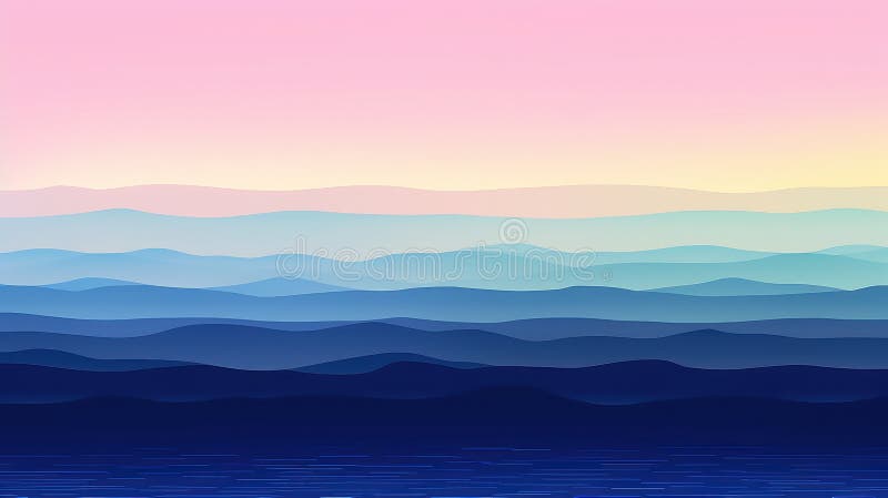 Horizontal Angle. Gradients of Beautiful Colors. Illustration Picture ...