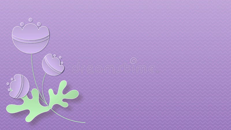 Horizontal Animated Background with Spring Flowers Stock Video - Video ...