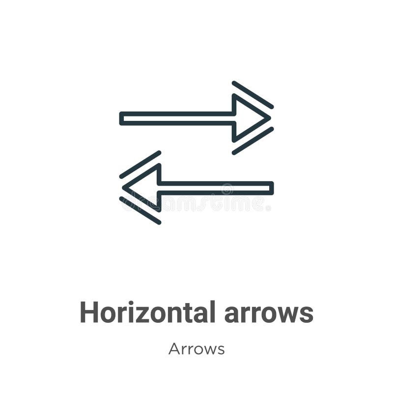 Horizontal Split Vector Icon on White Background. Flat Vector ...