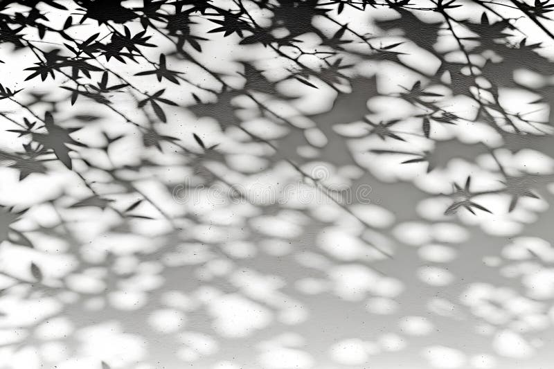 A Horizontal Background Texture of Various Shadows Cast on a Flat ...