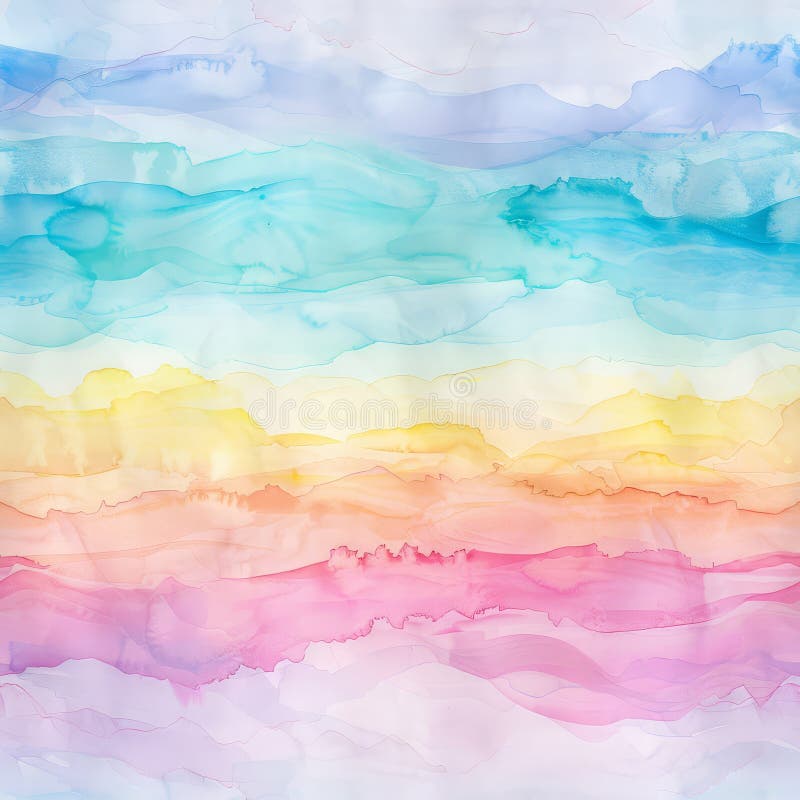 Horizontal Bands Showcase Bright, Bold Colors and Textures Stock ...