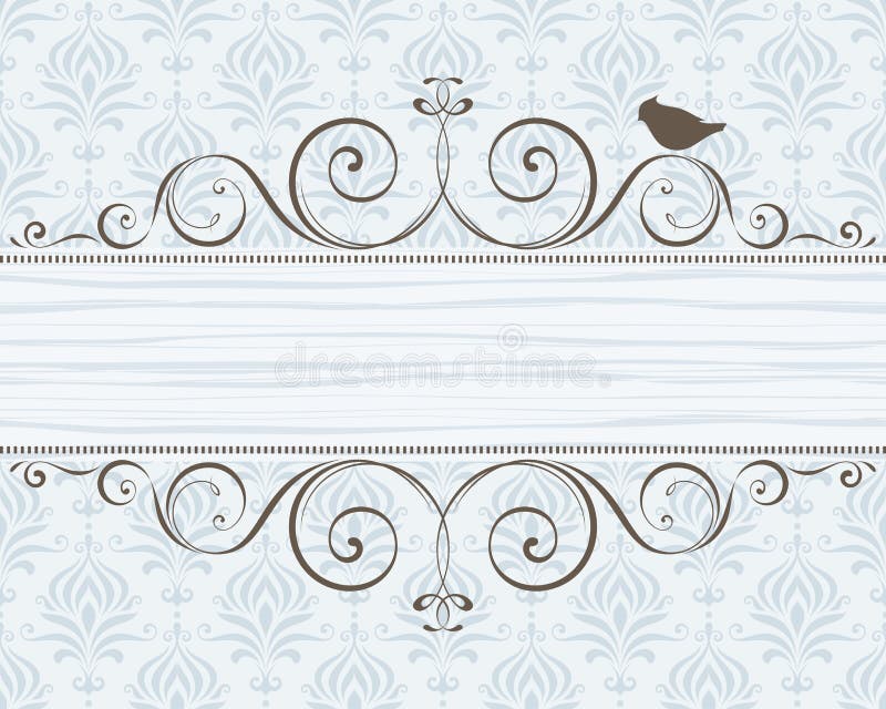 Horizontal Scroll Design stock vector. Illustration of grass - 73659391