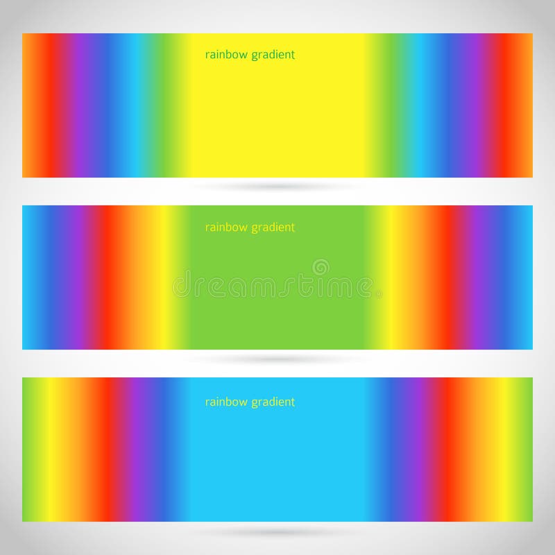 Abstract Rainbow Background with Vivid Circular Gradient. Stock Vector ...