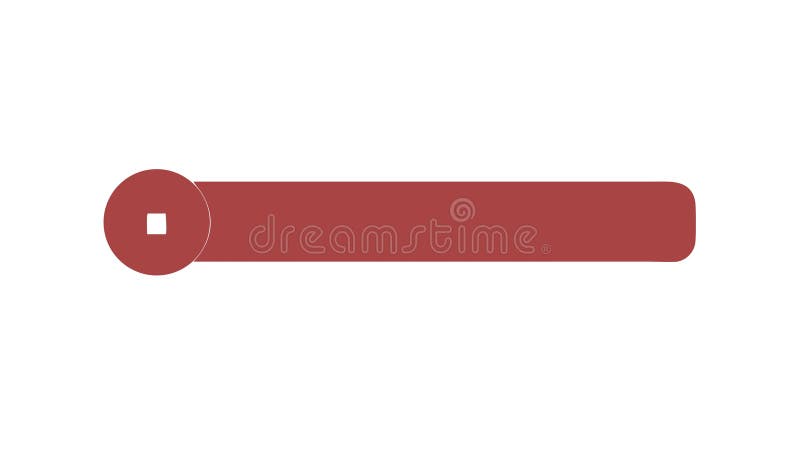 Horizontal Bar Gradient Icon, Shape Element Symbol, Vector Design ...