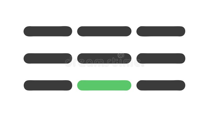 Horizontal Bars Equalizer Audio Volume Icon, Vector Design Generative ...