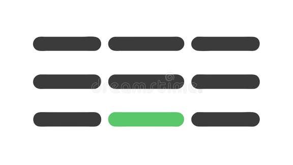Horizontal Bars Equalizer Audio Volume Icon, Vector Design Generative ...