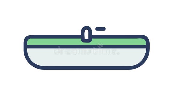 Horizontal Battery Icon Empty Low Charge Status Indicator, Vector ...