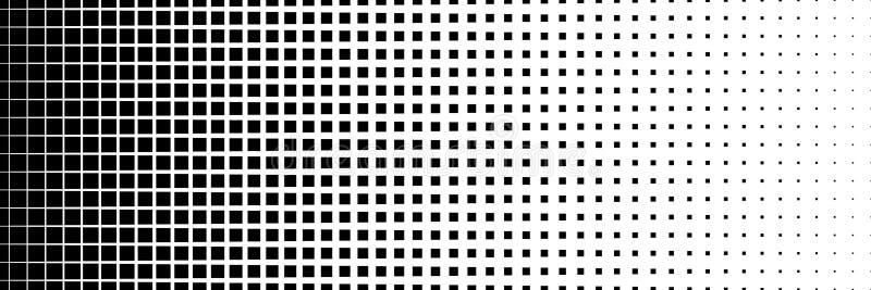 Horizontal Black Halftone of Star Design for Pattern and Background ...