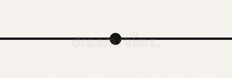 Minimalist Black Line Design on a Light Background Showcasing ...