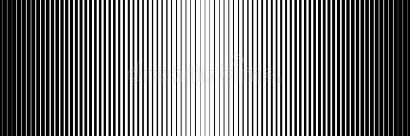 Horizontal Black Line Halftone Design for Pattern and Background Stock ...