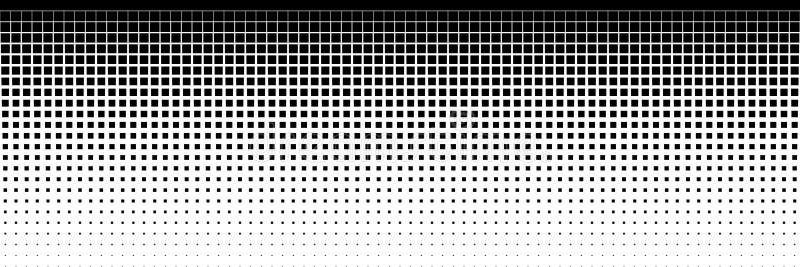 Horizontal Black Square on White for Pattern and Background Stock ...