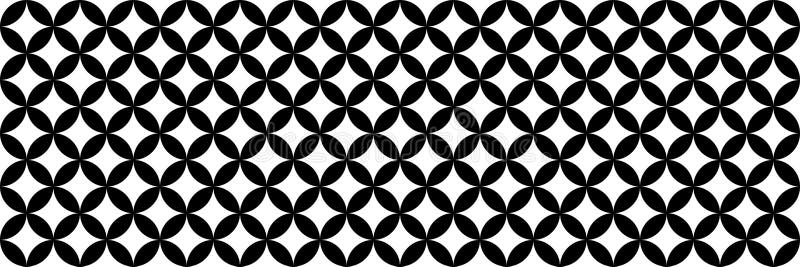 Horizontal Black and White Circle Texture Design for Pattern and ...