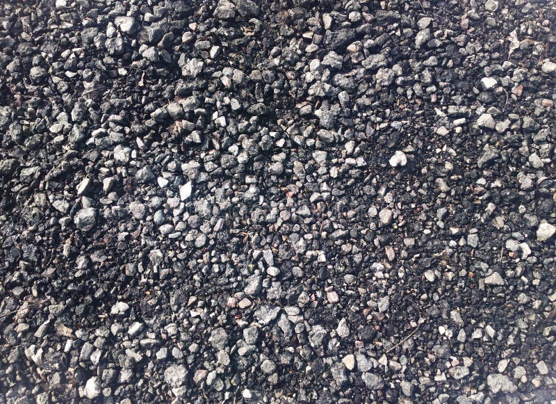 Horizontal Black and White Pebble Ground Texture Background Stock Image ...