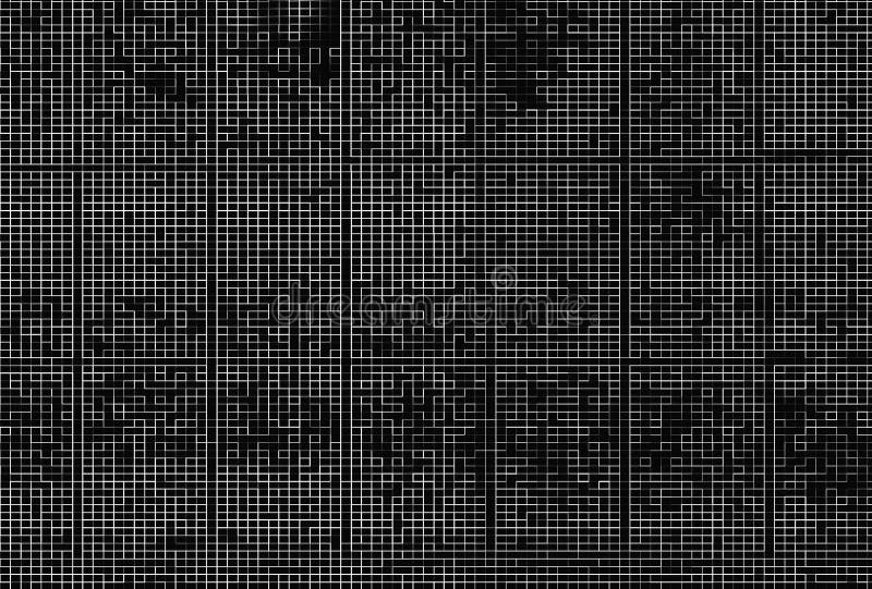 Pixel maze stock vector. Illustration of rare, innovative - 41030064