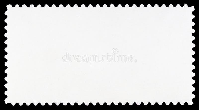 Blank Postage Stamp stock image. Image of clean, isolated - 12922335