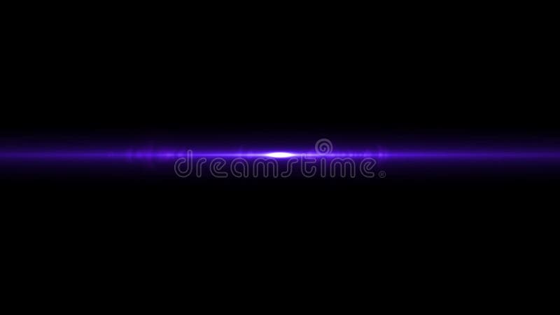 Optical Flash of Blue Color on a Black Background Stock Video - Video ...