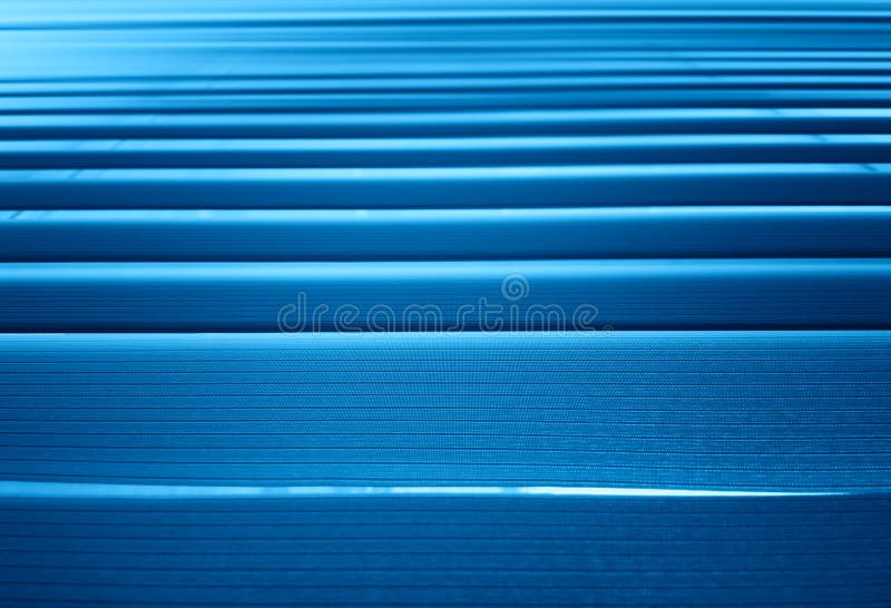 Blue Office Blinds Abstraction Background Stock Illustration ...