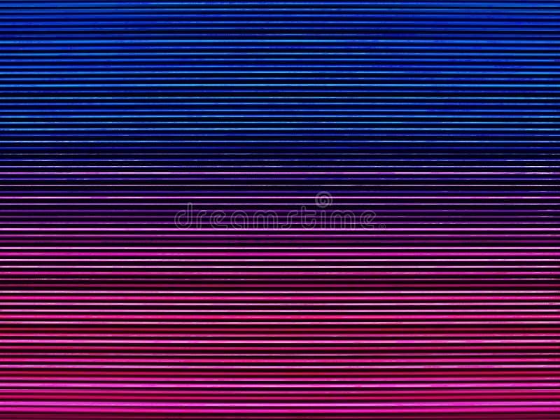 Horizontal Blue and Pink Retro Arcade Lines Texture Background Stock ...