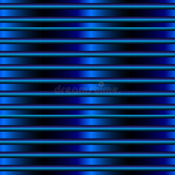 Horizontal Blue Pipe Pattern Features Evenly Spaced, Parallel Lines Across a Dark Background ...