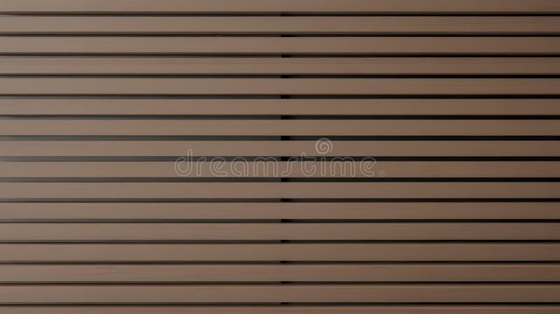 Horizontal Brown Wooden Slat Wall Paneling Texture Stock Illustration ...