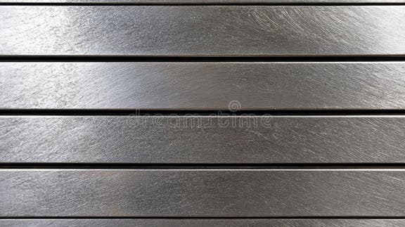 Horizontal Brushed Metal Panels Texture Background Stock Illustration ...