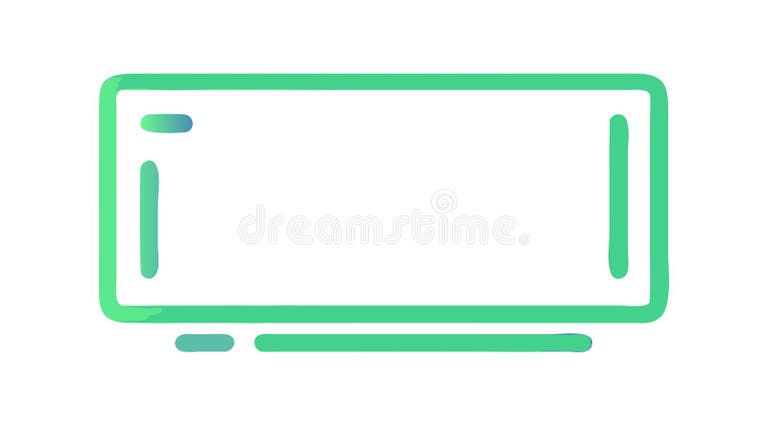 Horizontal Button Bar Icon: User Interface Element for Navigation ...