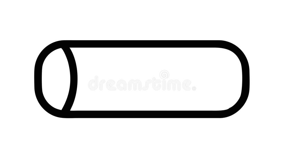 Horizontal Capsule Shape Basic Design Element Icon , Vector Design ...