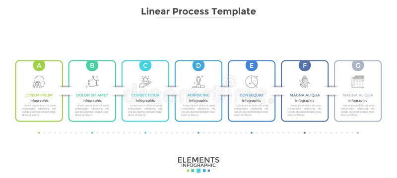 Modern Vector Infographic Template Stock Vector - Illustration of ...