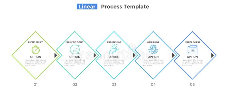 Modern Infographic Template Stock Vector - Illustration of chart ...