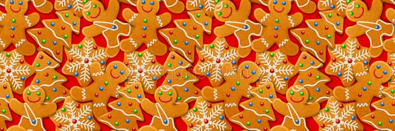 Gingerbread Banner Stock Illustrations – 10,829 Gingerbread Banner ...