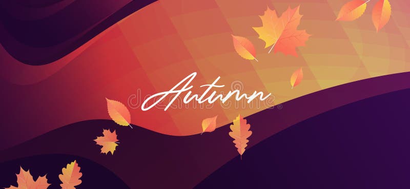 Horizontal Colorful Background with Abstract Liquid Layers and Fall ...