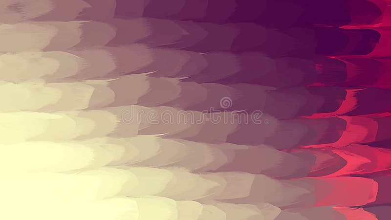 Horizontal Colorful Brush Strokes Background. Stock Illustration ...