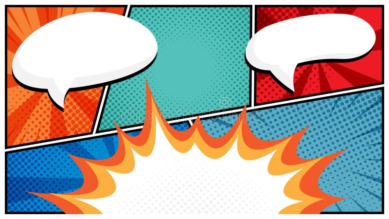 Comic Book Horizontal Stock Illustrations – 3,633 Comic Book Horizontal ...