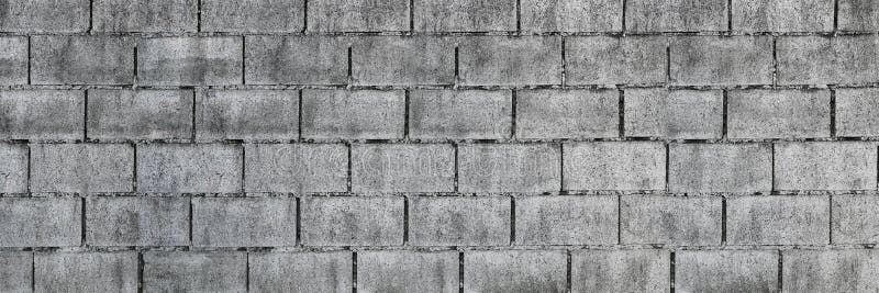 Horizontal Concrete Block Wall for Background and Design Stock Image ...