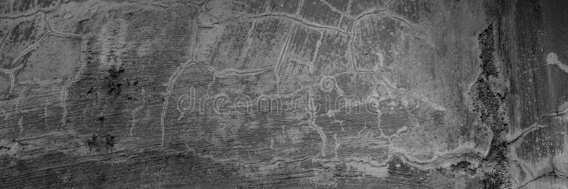 Horizontal Concrete Texture Wall Dark Background. Design on Cement and ...
