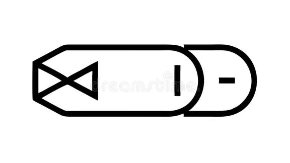 Horizontal Container with Arrows Icon, Representing Exchange , Vector ...