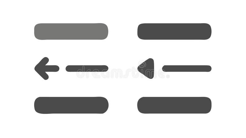 Horizontal Control Sliders. Adjustment, Settings, and User Interface. Vector Design Generative ...
