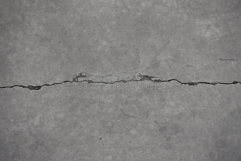 Horizontal Crack on Gray Concrete Slab Stock Photo - Image of crevice ...