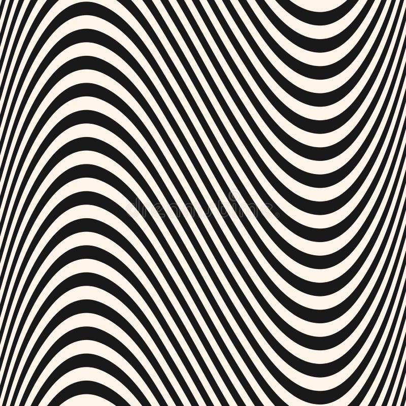 Horizontal Curly Design