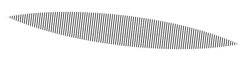 Horizontal Dashed, Segmented Lines Design Shape Element Stock Vector ...