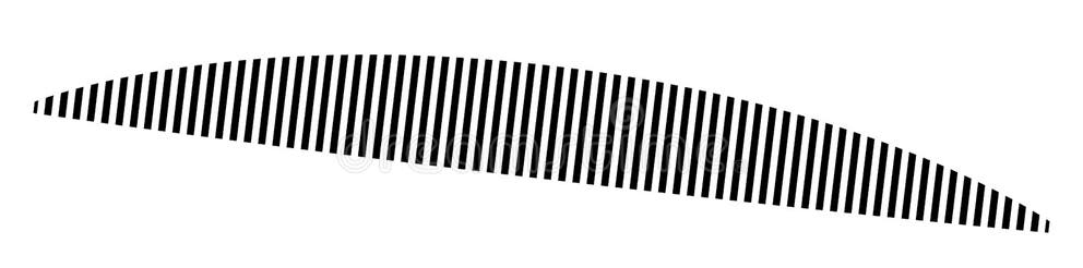 Horizontal Dashed, Segmented Lines Design Shape Element Stock Vector ...