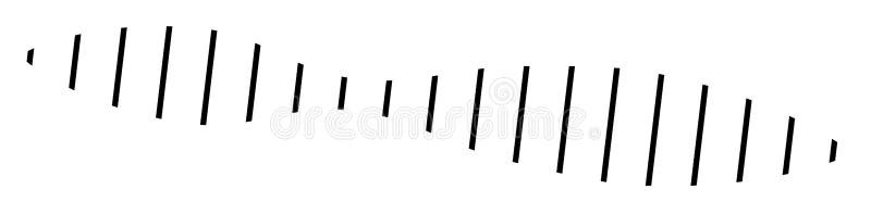 Horizontal Dashed, Segmented Lines Design Shape Element Stock Vector ...