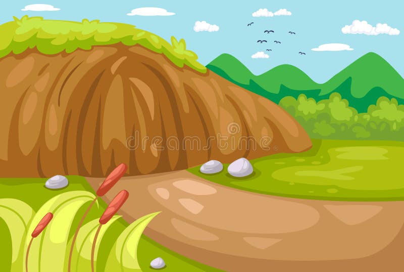 Horizontal de pré illustration de vecteur. Illustration du dessin ...