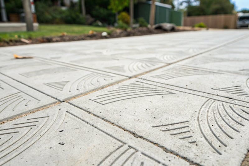 Horizontal Design on Cement and Concrete Texture Stock Illustration ...