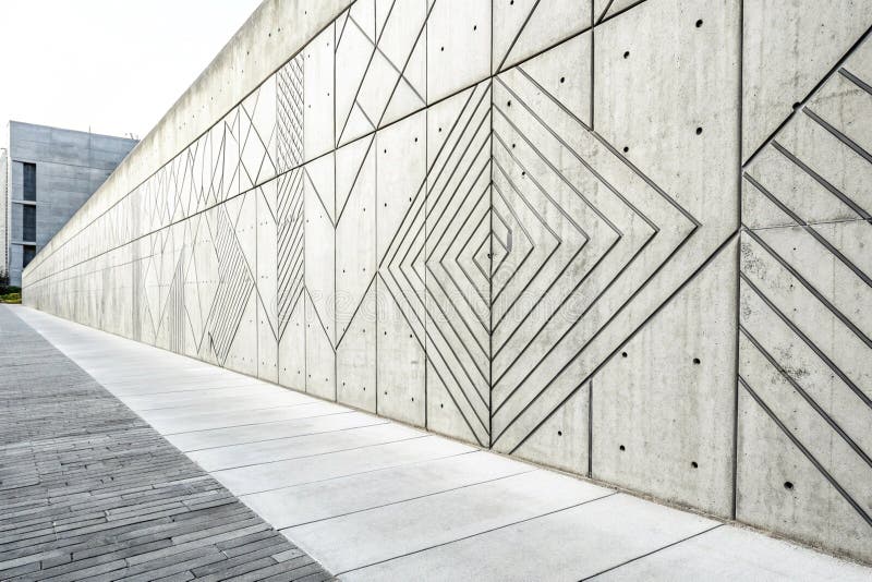 Horizontal Design on Cement and Concrete Texture for Pattern and ...