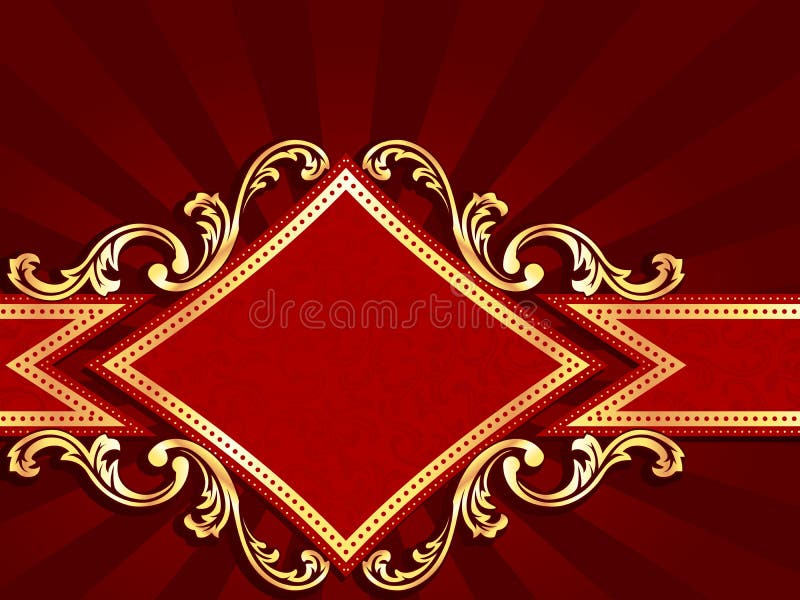Horizontal Diamond-shaped Purple Banner Stock Vector - Illustration of ...