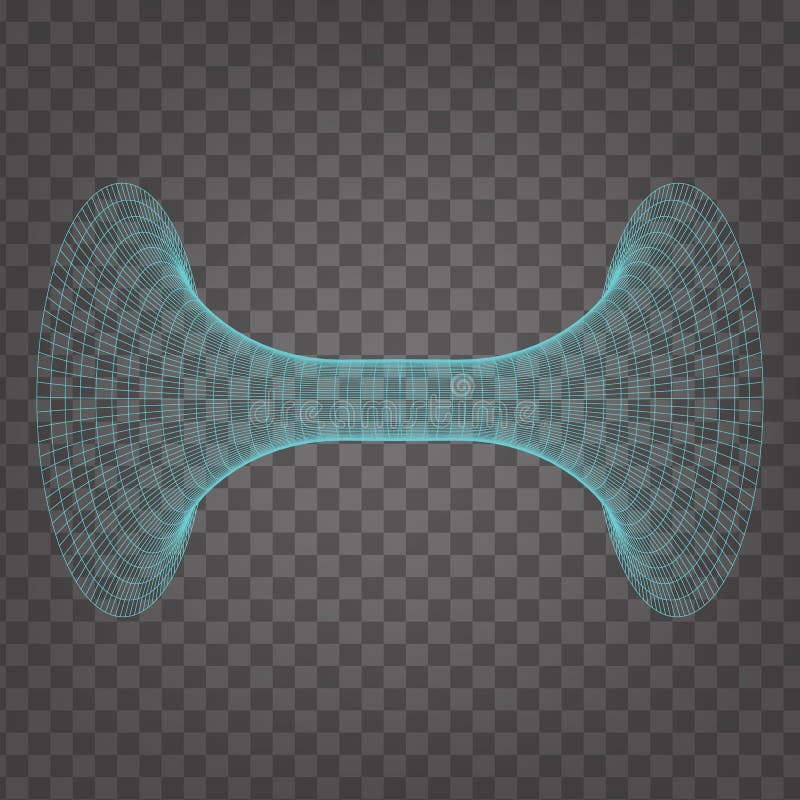 Horizontal Digital Tube on Transparent Background Stock Vector ...