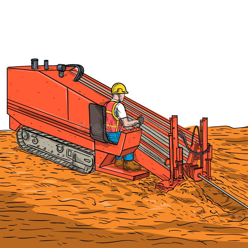 Horizontal Directional Drilling Stock Illustrations – 48 Horizontal ...