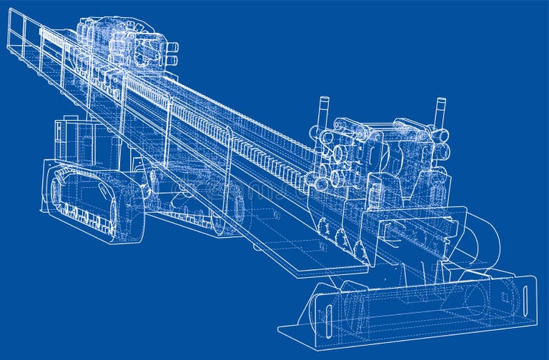Directional Drilling Machine Stock Illustrations – 35 Directional ...