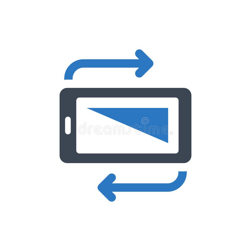 Horizontal display icon stock vector. Illustration of illustrations ...